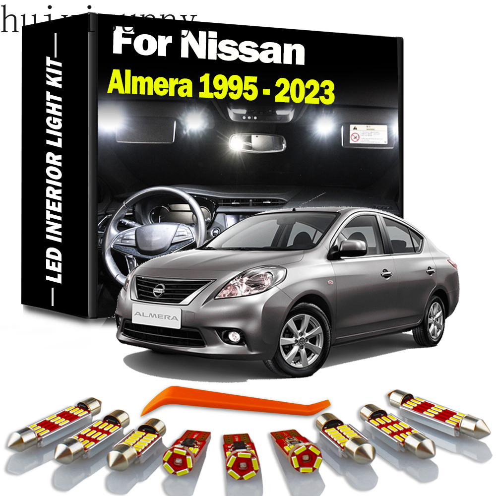 HYS Canbus LED . Dome Light Interior Kit For Nissan Almera N15 N16 N17 ...
