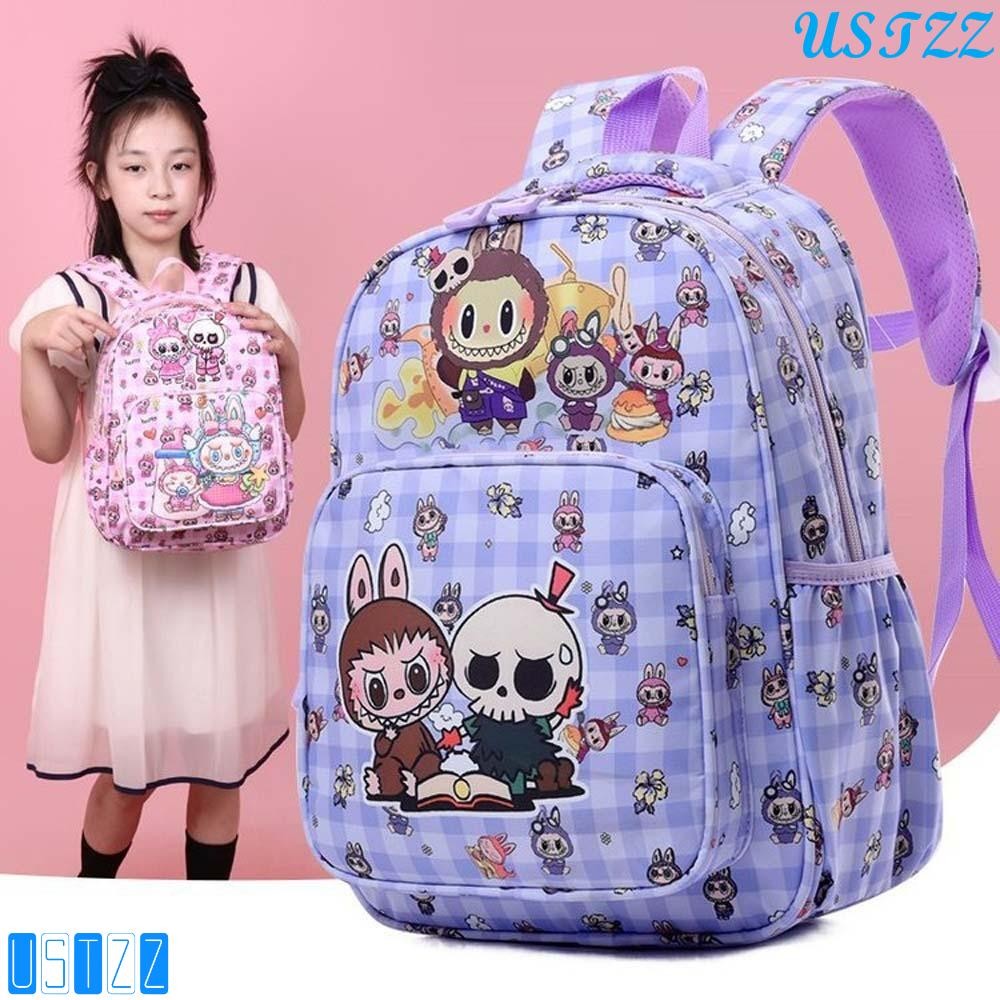USTZZ Labubu Backpack, Oxford Cloth Waterproof Large Capacity Daypack ...