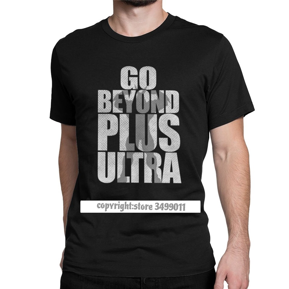 My Hero Academia Go Beyond Plus Ultra Men Tops T Shirt Boku No Hero ...