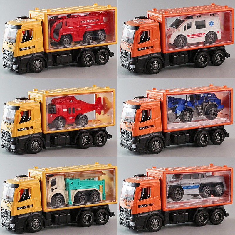 Children's Container Platform Vehicle Inertia Truck Baby Boy Drop ...