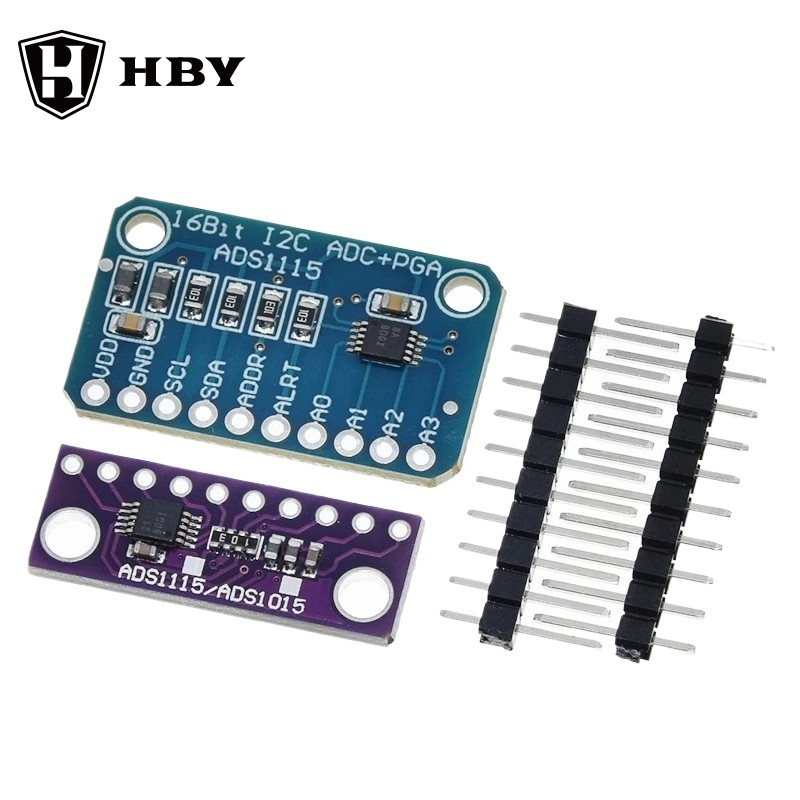 ADS1115 16-Bit ADC - 4 Channel with Programmable Gain Amplifier ...