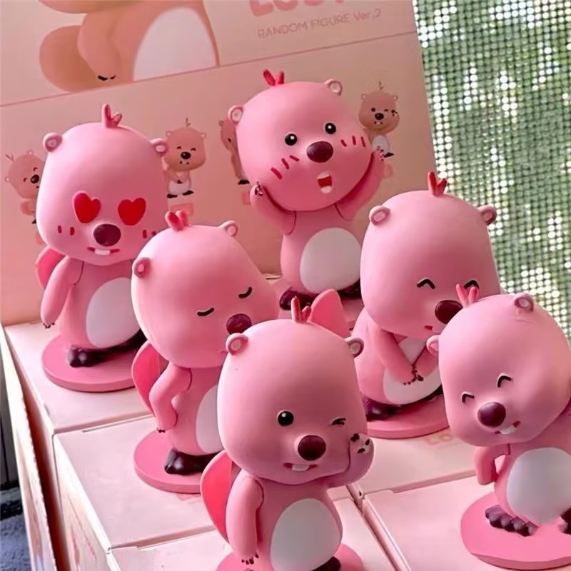 Loopy Series Blind Box Creative Shaking Head Loopy Ornaments Desktop ...