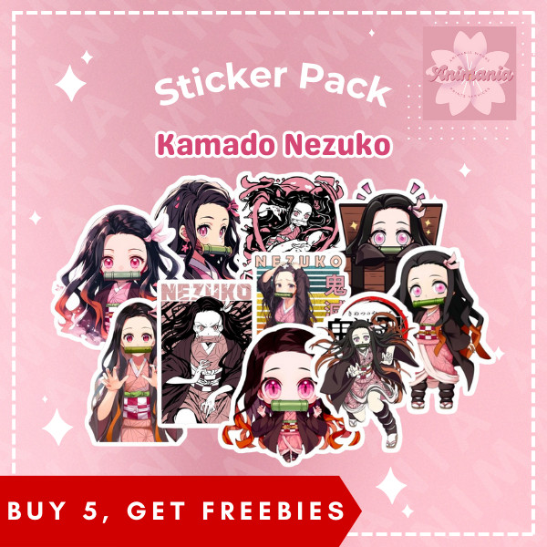 30Pcs Set/Pack / Nezuko Kimetsu No Yaiba Demon Slayer Sticker / High ...