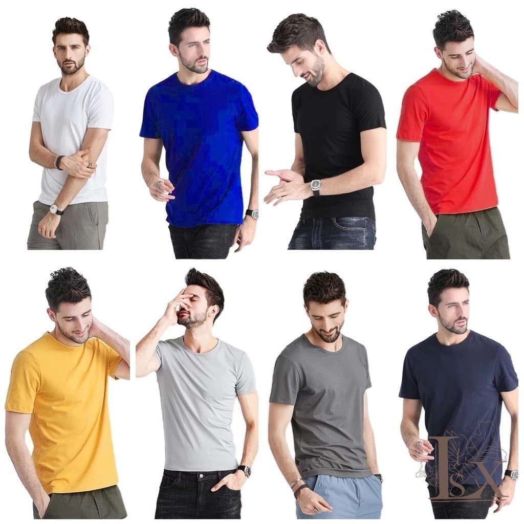 Drifit t-shirt Unisex Classic Crew neck Polyester & Spandex Shirts ...
