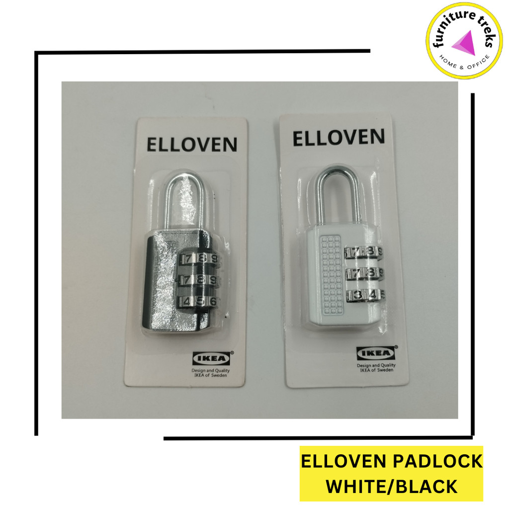 Elloven Padlock (black/white) | Shopee Philippines