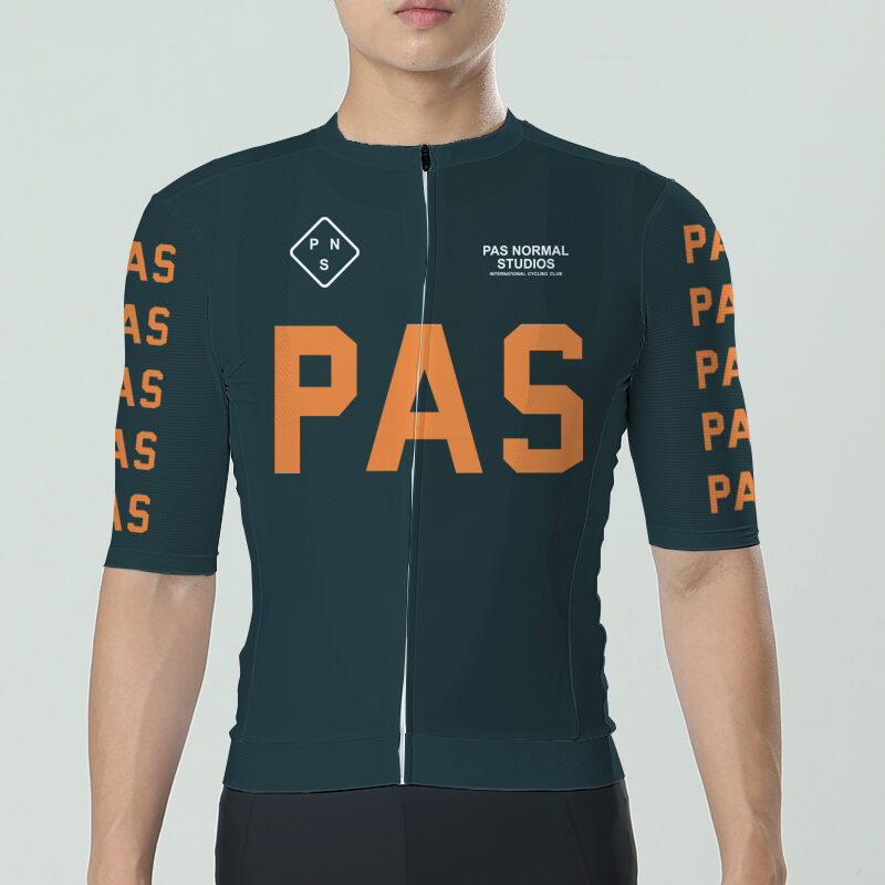Pas Normal Studios Men's PAS Mechanism Pro Powerband Summer Team Cycling Jersey Clothing Short ...