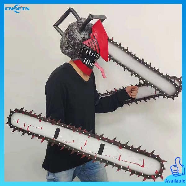 halloween mask deadpool mask facemask for kids Chainsaw Head Cos Head ...