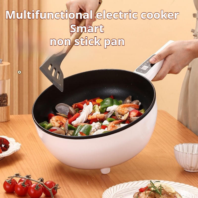 4L Multifunctional Electric Pan Cooker Frying Pan Smart Rice Cooker ...