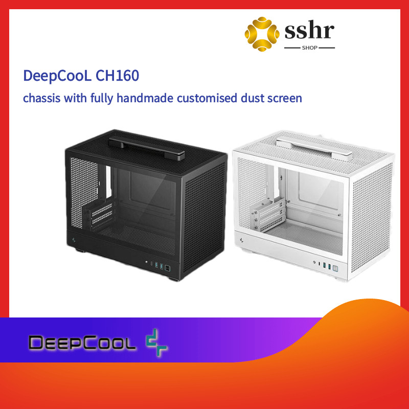 Deepcool CH160 MINI-ITX Handheld PC Case Portable Computer Chassis ...