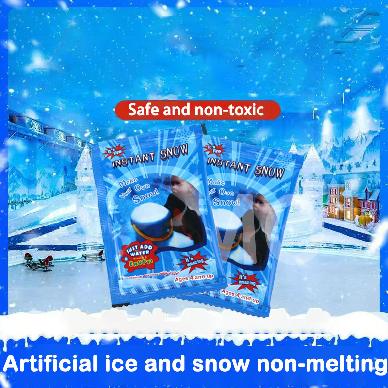 Artificial Fake Snowflakes Fluffy Snow Powder White Snow Decoration For ...