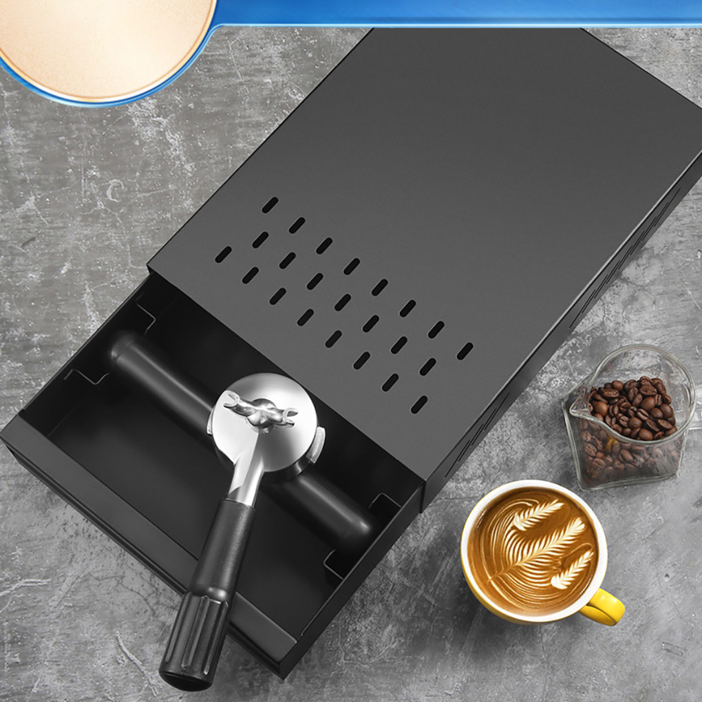 Coffee Grounds Box Drawer Type Knock Detachable Mini Storage Household ...