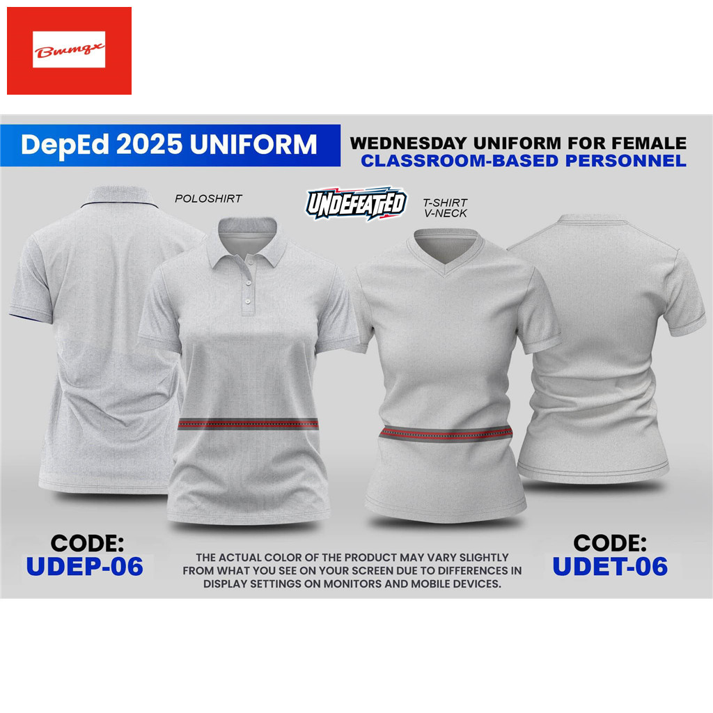 2025 NEW DEPED UNIFORMS WEDNESDAY UNIFORM FOR FEMALE CLASSROOM-BASED ...