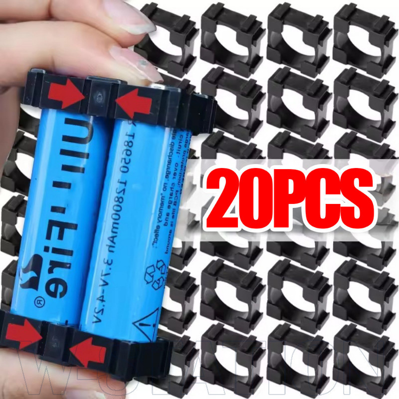 20Pcs 18650 Li-ion Battery Holder - Lithium Battery Splicing Bracket ...