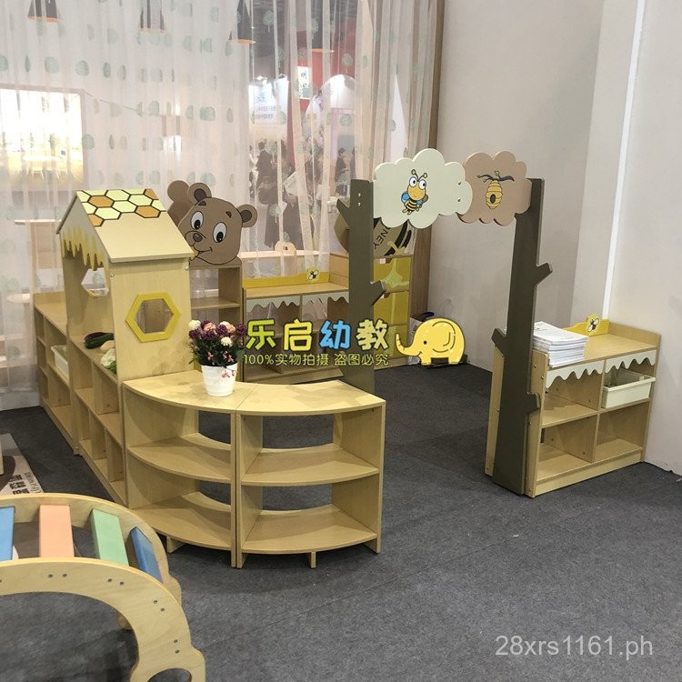 Toy Desk, Backpack Storage, Shoe Cabinet, Kindergarten Cabinet ...