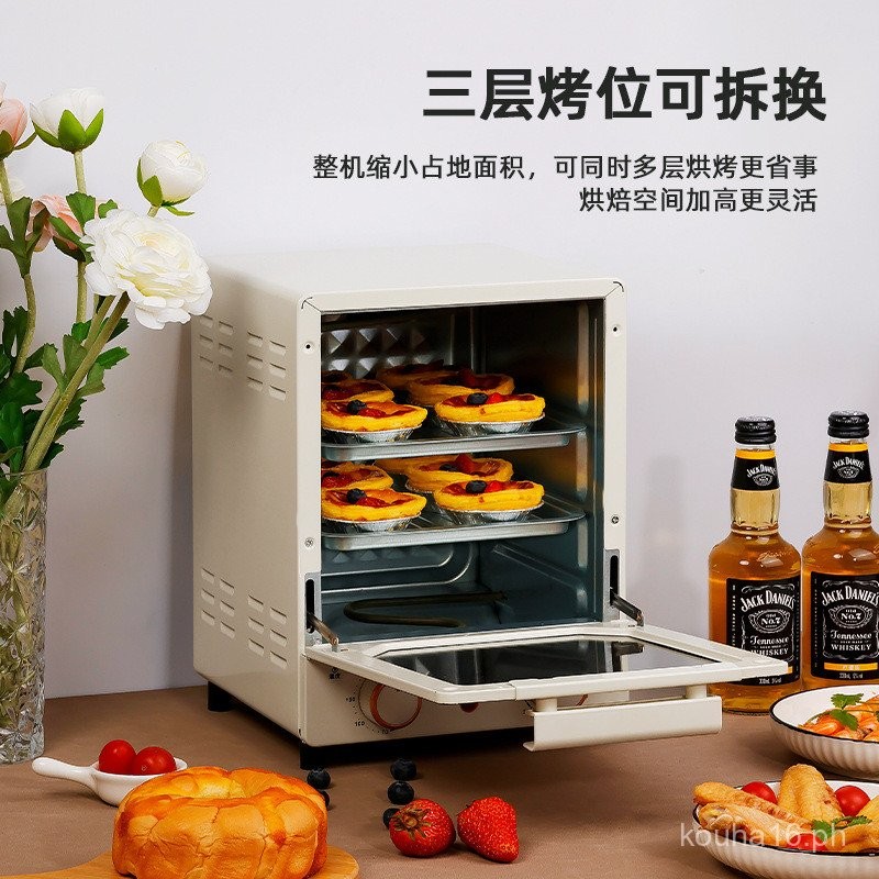 Electric Oven Household Multi-Function15Mini Small Oven for Cake Baking ...