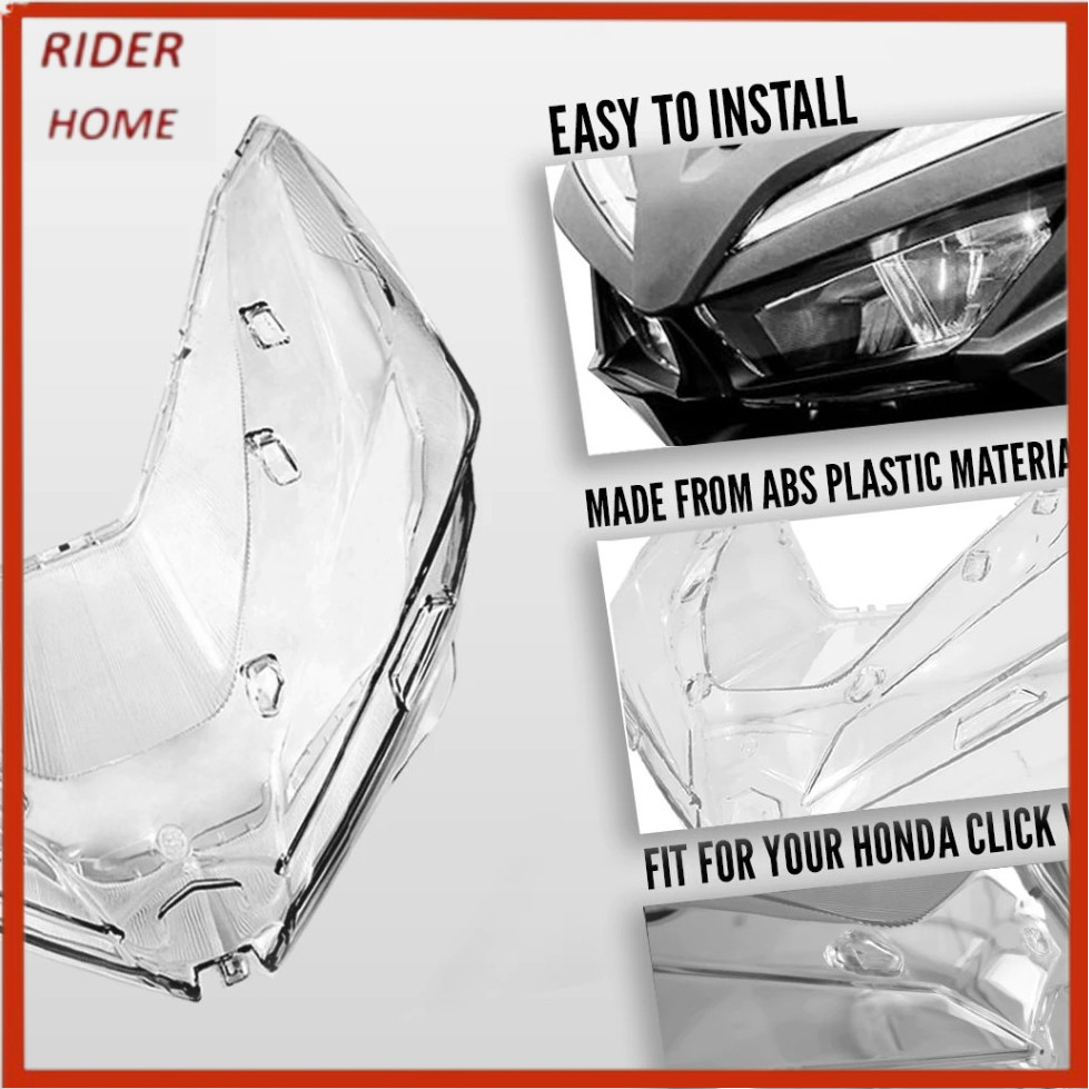 Honda Click Head Light Lens V2/V3 Click Lens V2/V3 Click 125i 150i Lens ...