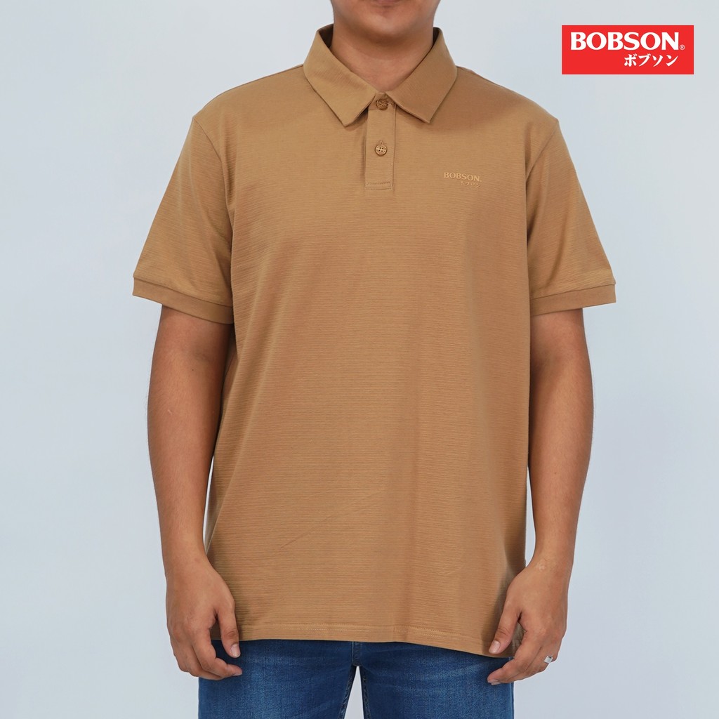Bobson Japanese Men's Basic Collared Shirt Regular Fit 158711 (Tiger Eye) | Shopee Philippines