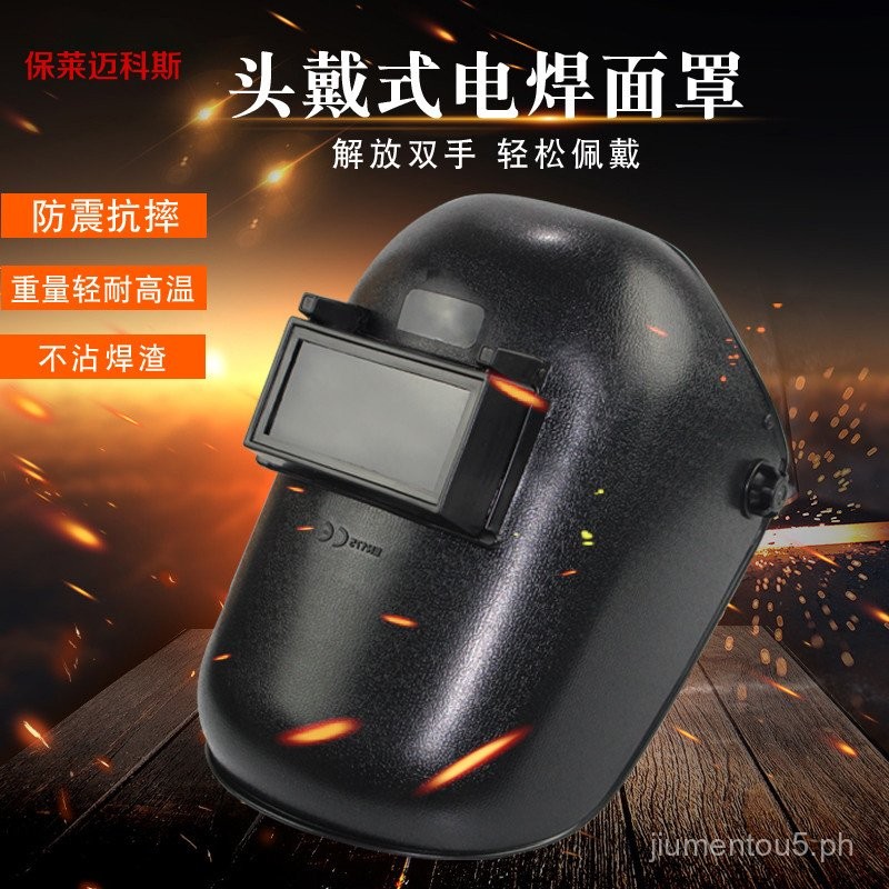 Welding Helmet Head-Mounted Full Face Protection Welder Welding Helmet ...