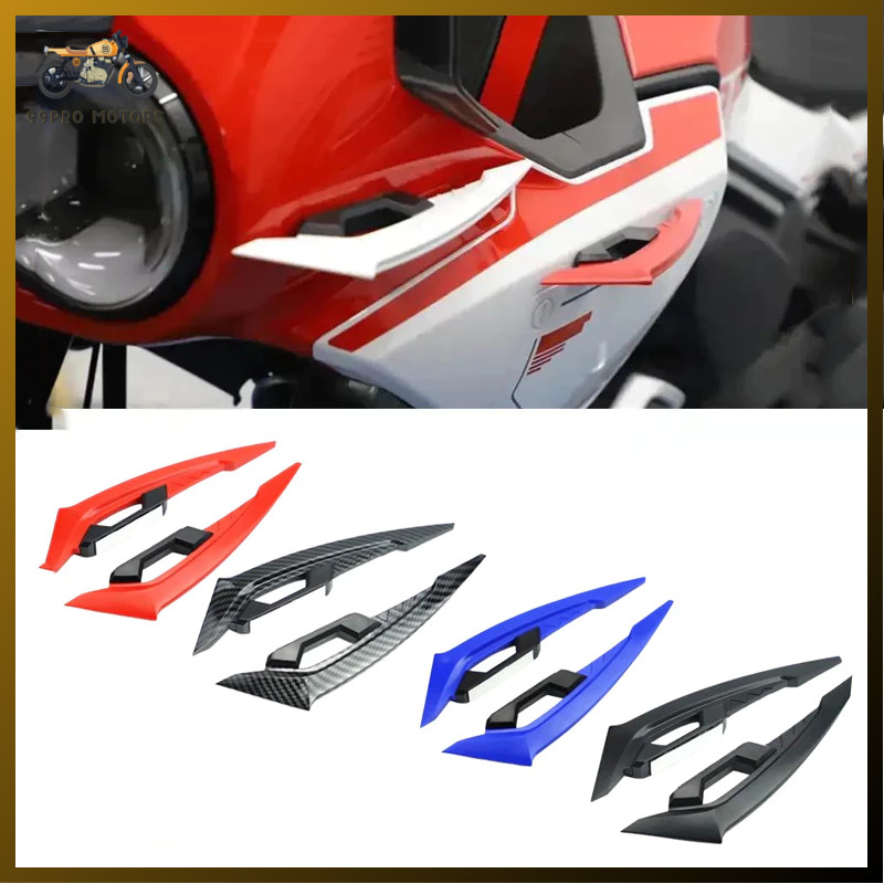 Universal Motorcycle Winglet Motorbike Scooter Wings Wind Knife Body ...