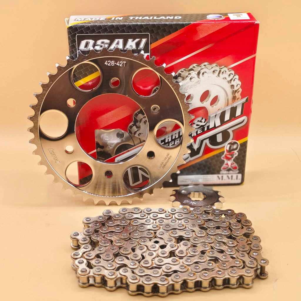 OSAKI Revo Chain Set FZ16 / Sniper 150 / Sniper 155 / TFX 150 (Original ...
