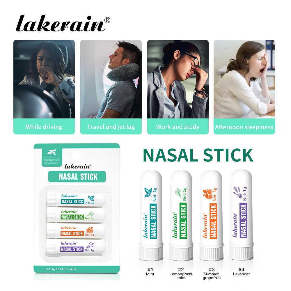 Nasal Stick (4 Pack), Portable Inhaler for invigorating Relief, Nasal ...