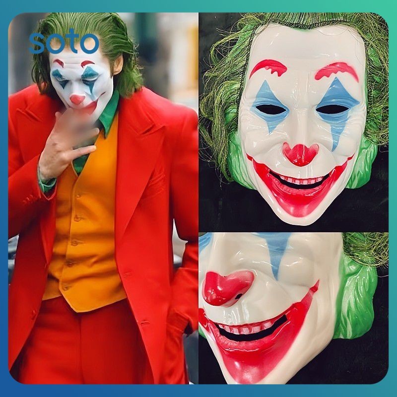 Halloween Joker Scary Masks Street Party Evil Killer Skeleton Skull ...