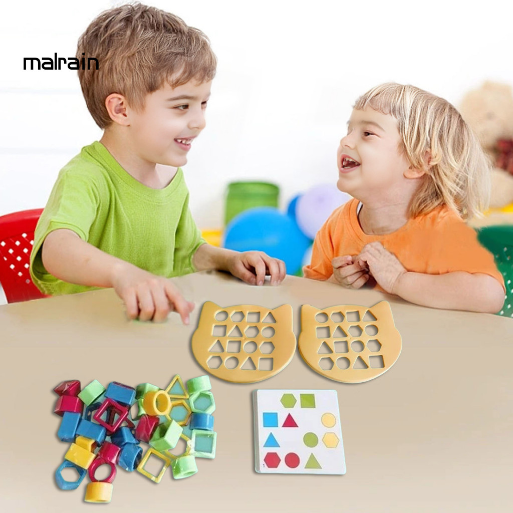 Ma Geometric Shape Matching Toy Color Shape Learning Toy Fun and ...