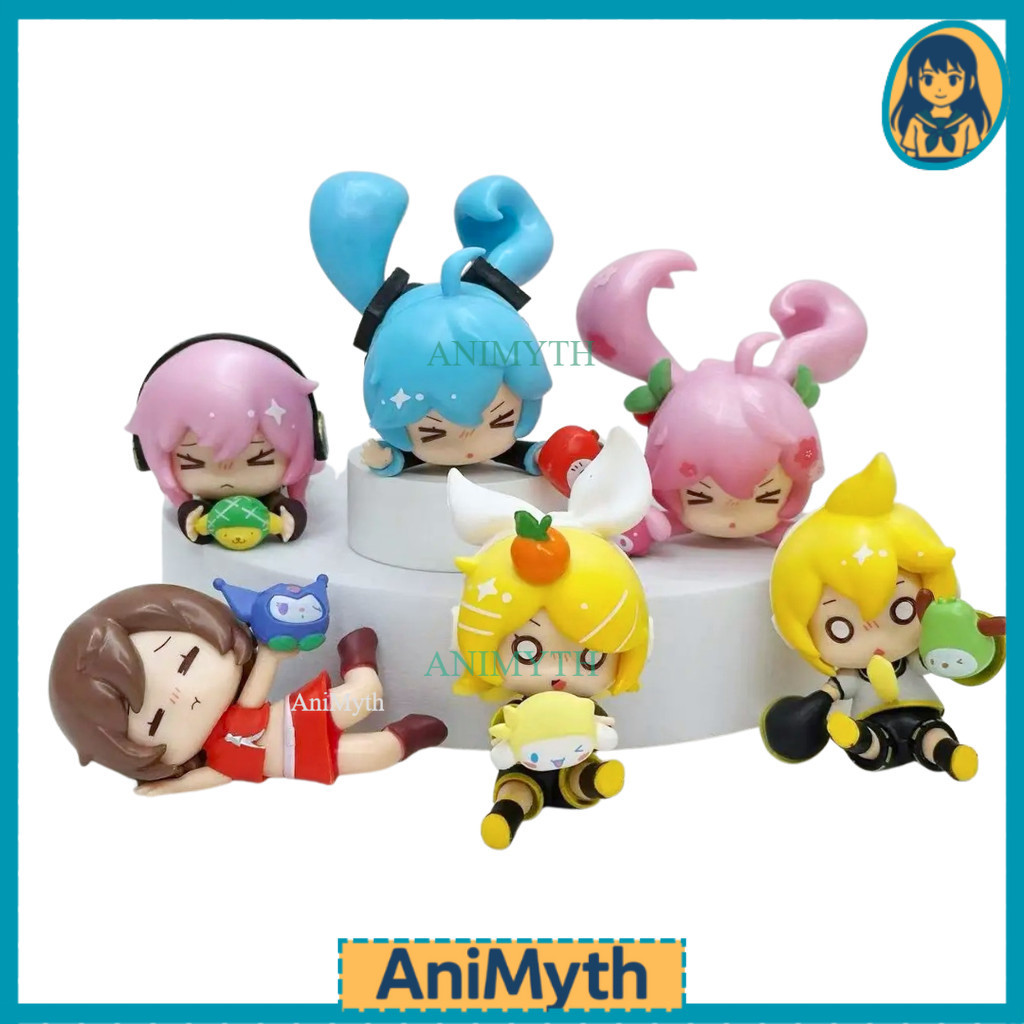 Hatsune Miku Vocaloid Megurine Kagamine Len Luka Action Figure | Shopee ...
