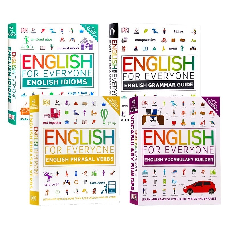 DK Everyone Learn English Grammar Guide Imported Original English ...