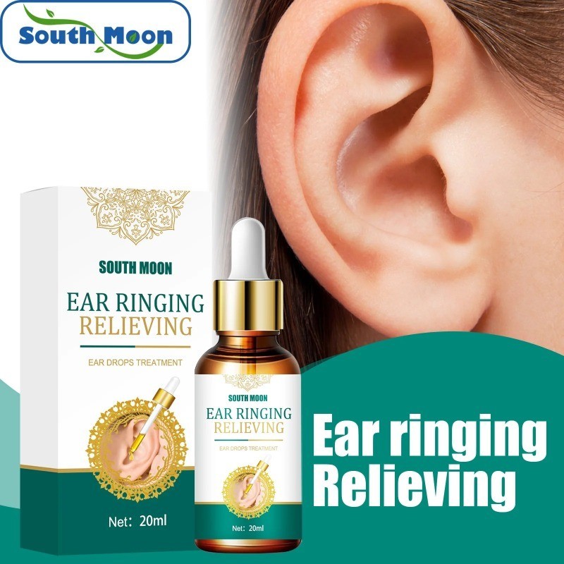 South Moon Ear Drops for Tinnitus Ear Ringing Relieving Deafness Ears ...