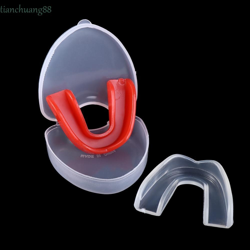 TIANCHUANG Sports Mouth Guard Youth Transparent Tooth Brace Protection ...