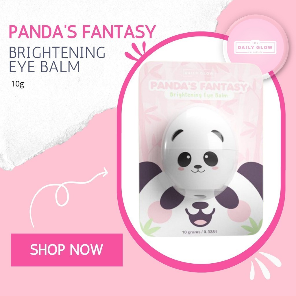 The Daily Glow Panda's Fantasy Brightening Eye Balm 10g | Panda Eyebalm ...