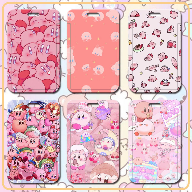 Kirby's Dream Land DIY Student School ID Card Holder Campus Card Set ...