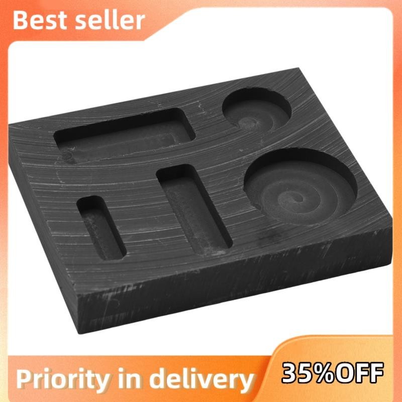 5-In-1 Graphite Casting Ingot Mold Coin Combo Metal Casting Refining ...