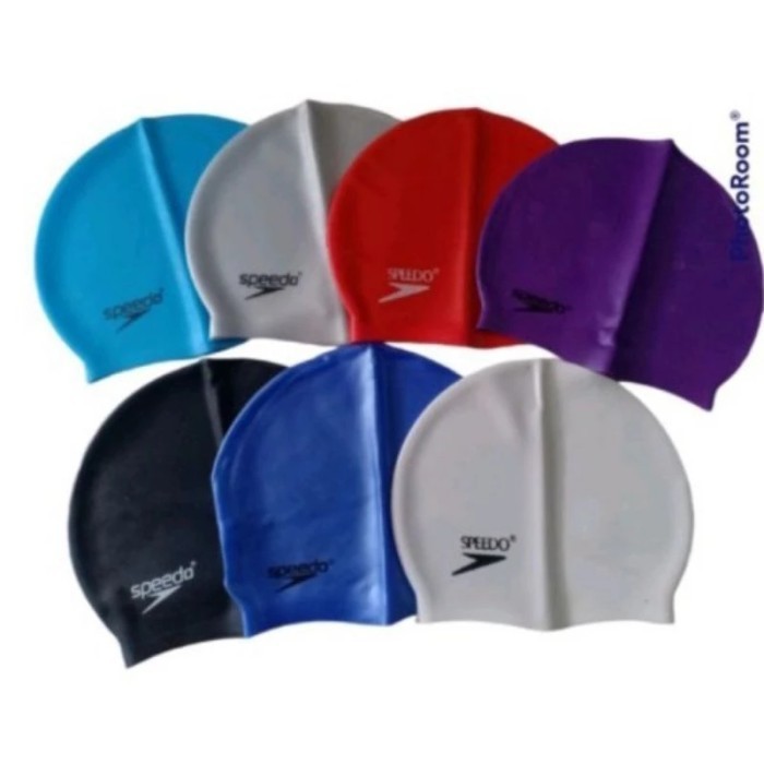 Speedo Swim Cap Silicone - Speedo Swimming Cap - Children's and Adult ...