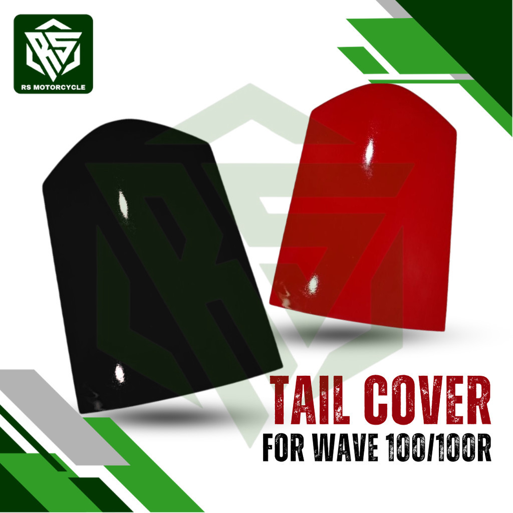 [RS MOTORCYCLE] MOTORCYCLE FAIRINGS TAIL COVER WAVE 100/100R | Shopee ...