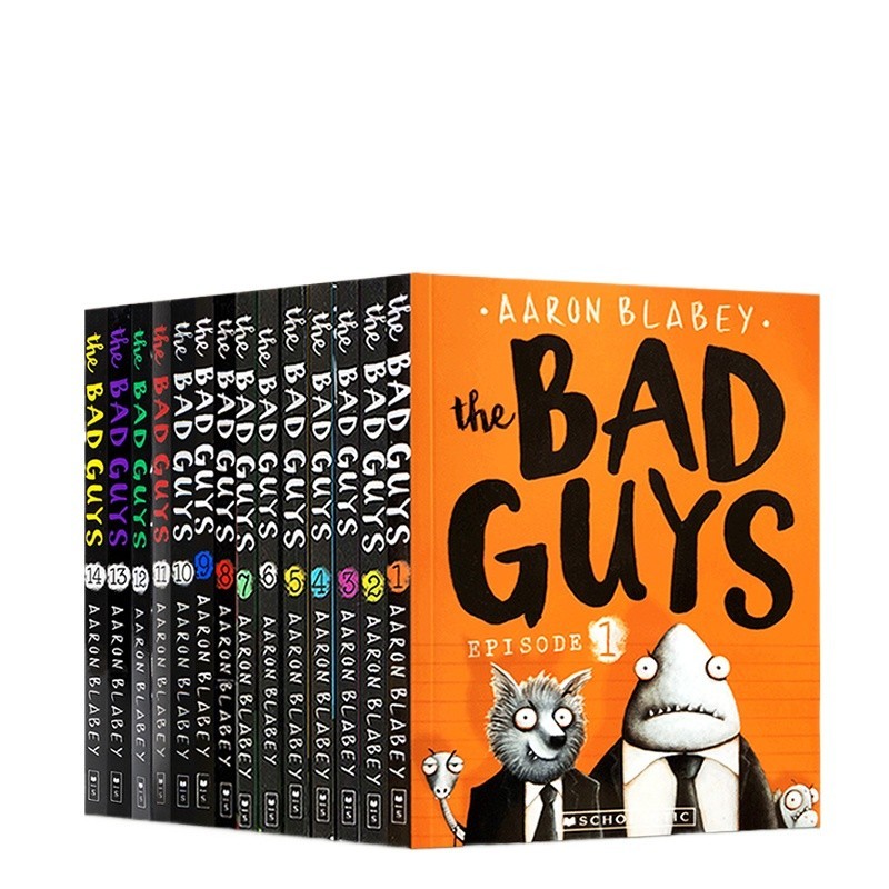 English Original Children's Cartoon Novel Bad Guys Alliance The Bad ...