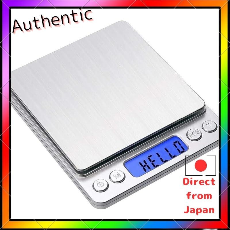 YUUICHI Compact Digital Scale capable of measuring from 0.1g to 3000g, digital, for measuring ...