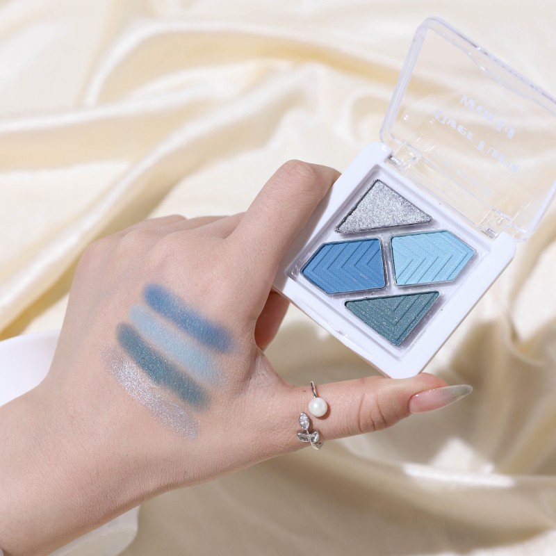 JADED Reverse Four Color Eyeshadow Palette Hot Girl Pink Summer Blue ...