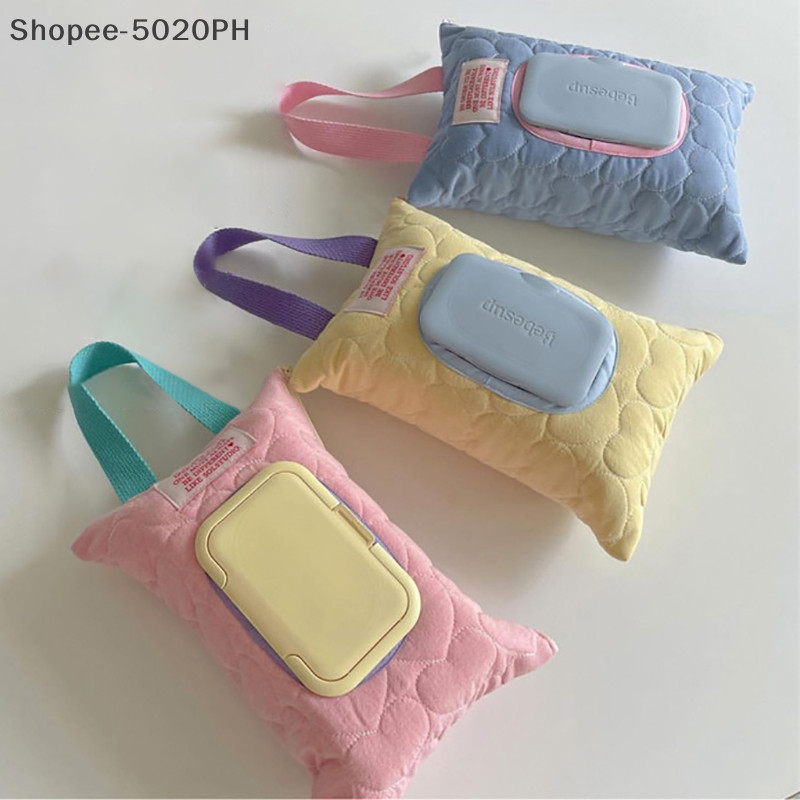 # Hardware # Macaron Color Cotton Baby Wet Wipe Pouch Portable Wipes ...