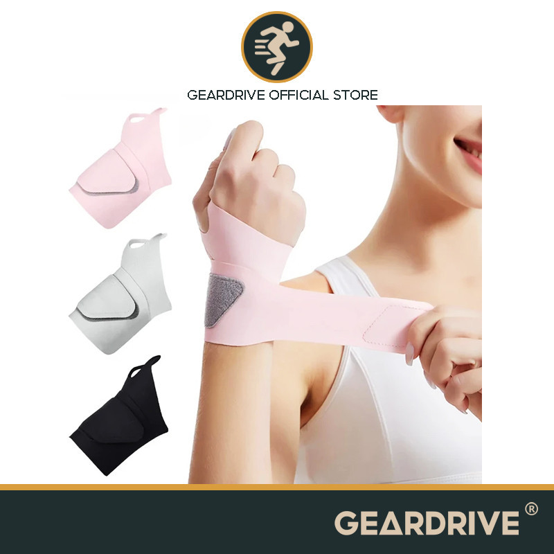GEARDRIVE 1Pcs Ultra Thin And Breathable Wrist Guard Fitness Sports ...