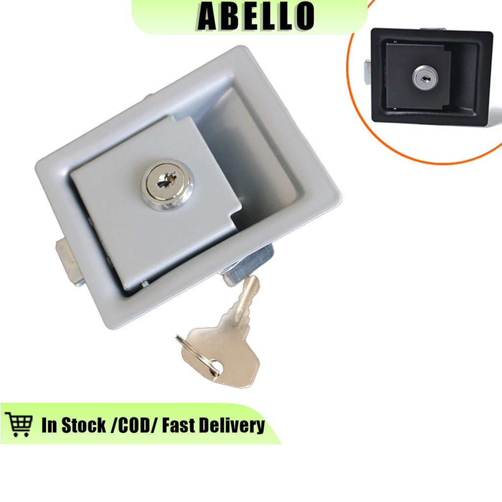 Drawer Lock with Key Door Paddle Handle Latch Anti-Theft Paddle Locks ...