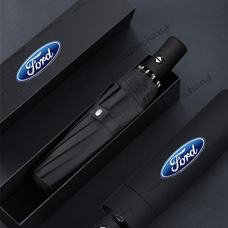 Car Travel Umbrella Folding Fully Automatic For Ford Focus Mondeo Kuga ...