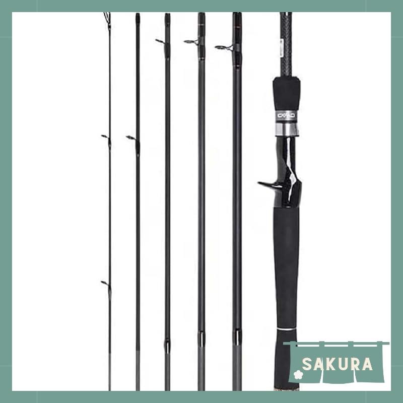 [AiO JAPAN] Travel Rod 6-Piece Bait Rod with Soft Case [AiO JAPAN ...