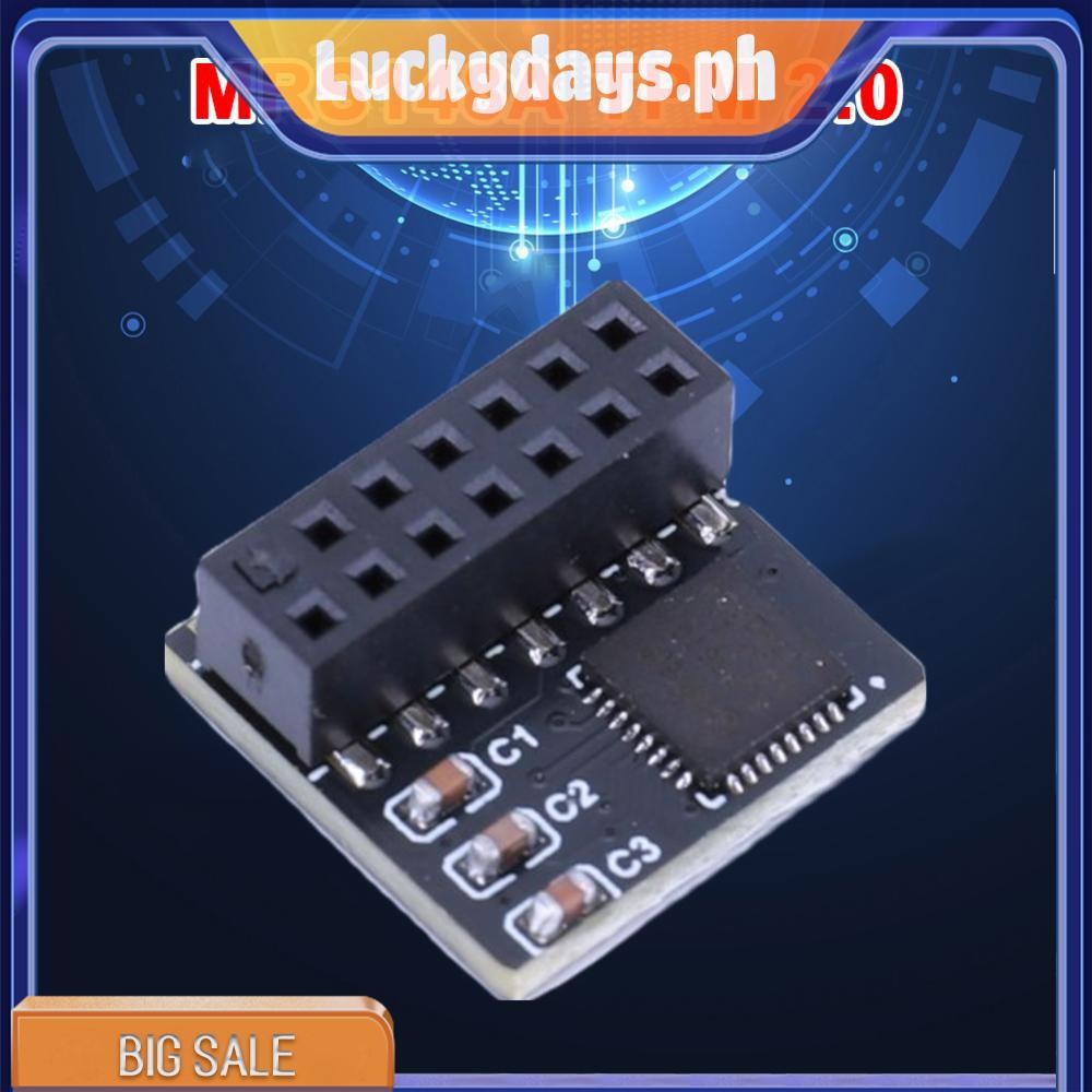 TPM 2.0 Encryption Security Module 14 Pin SPI Remote Card for ASUS ...