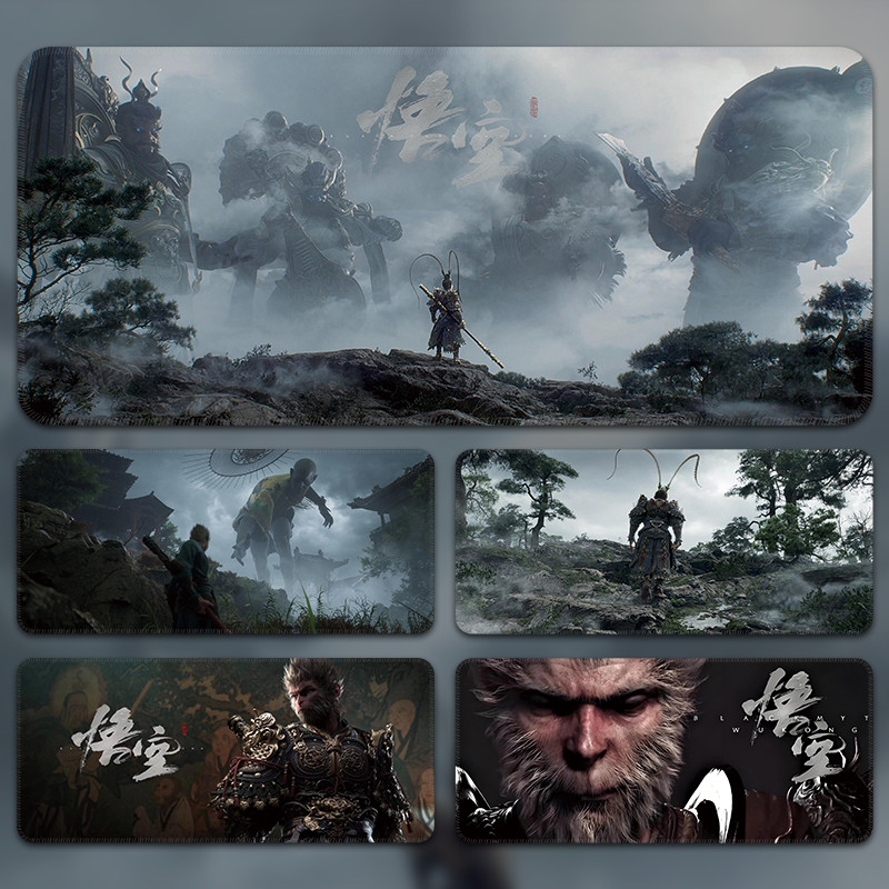 Black Myth: wukong Black Myth wukong Mouse Pad Oversized Gaming Game ...