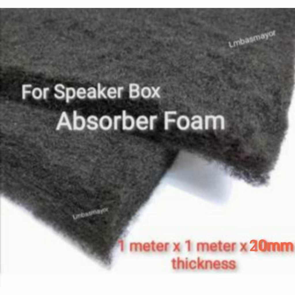1 meter x 1 meter x 20mm thickness FOR Speaker Box Absorber FOAM( good ...