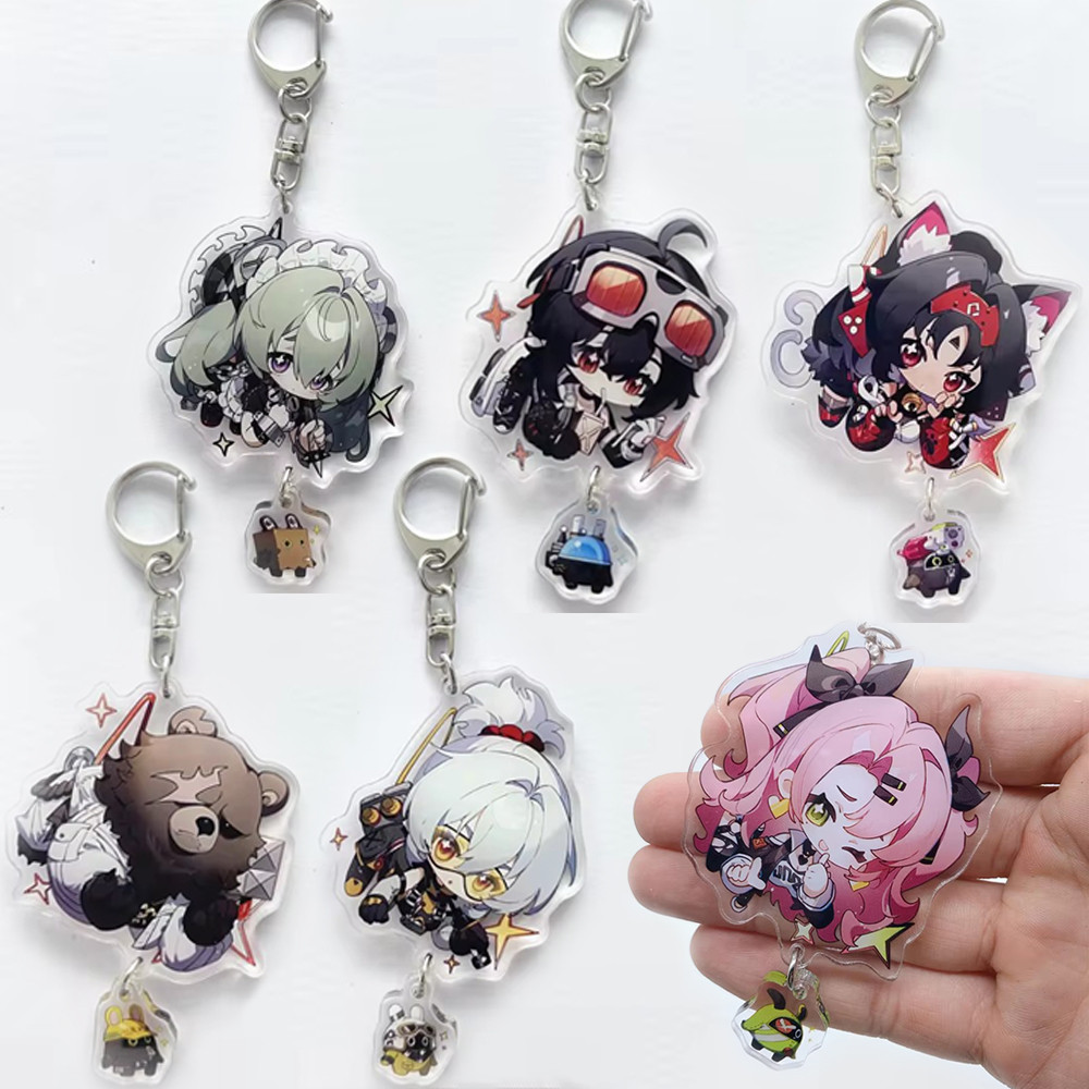 Game Zenless Zone Zero Acrylic Keychains Fashion Anime Nicole Lycaon ...