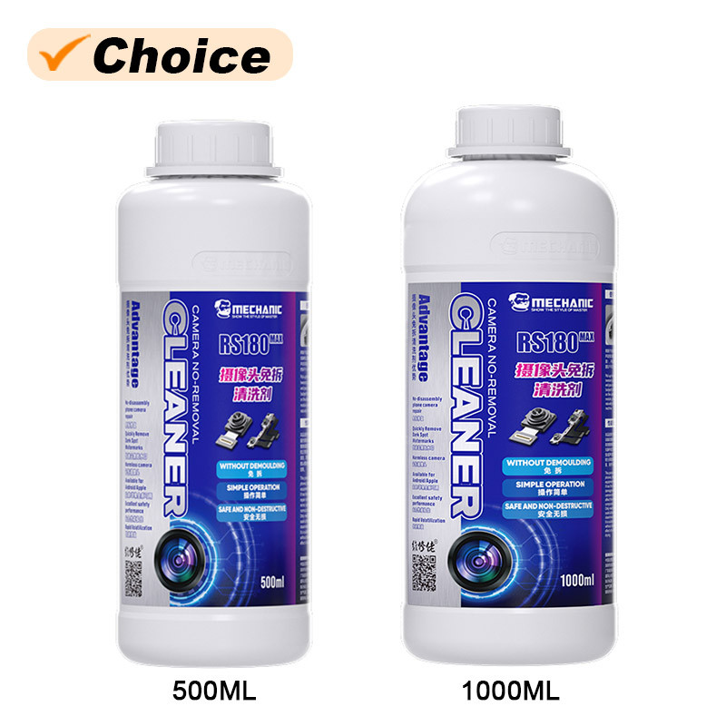 MECHANIC RS180 MAX Mobile Phone Rear Camera Cleaning Thin Solvent Rear ...