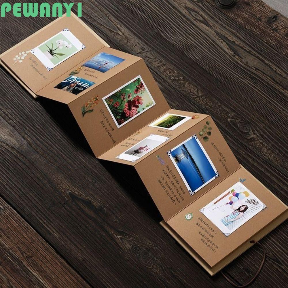 PEWANY1 Accordion Photo Album Gift, Folding Photocard Surprised Photo ...